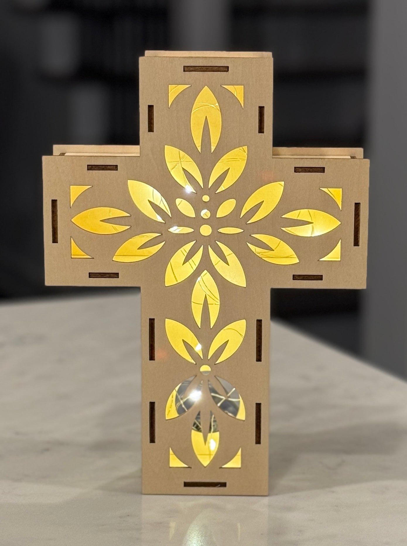 Lighted Cross – Flat Rock Sunrise Creations LLC